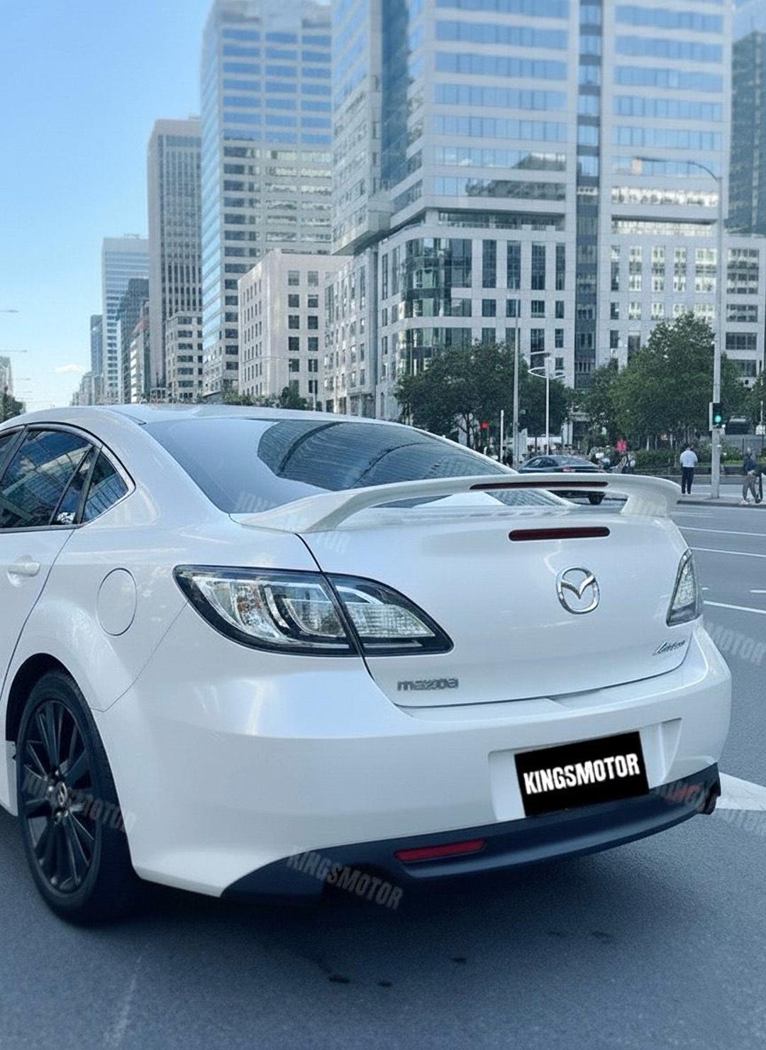 Mazda 6 Rear Spoiler Wing With LED Light (2003–2016) - Etsy