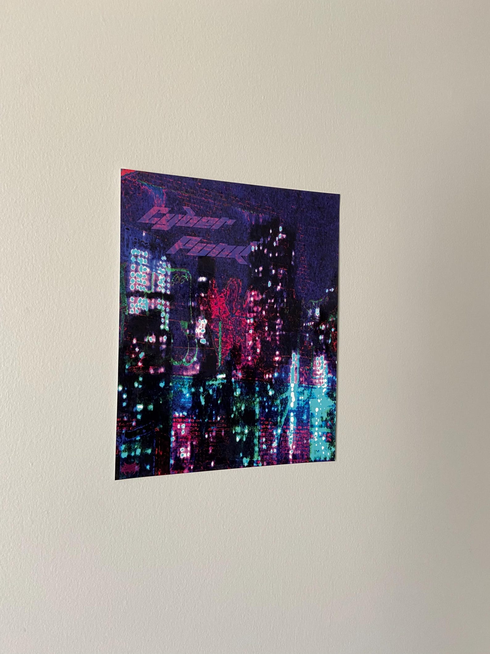 Cyberpunk Poster - Etsy