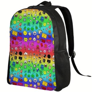 BFDI Battle for Dream Island Back to School Backpack - Etsy