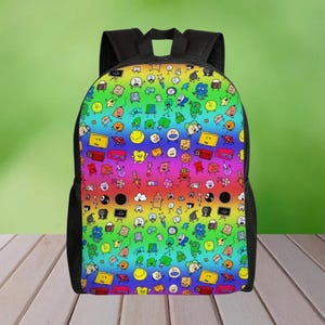 BFDI Battle for Dream Island Back to School Backpack - Etsy