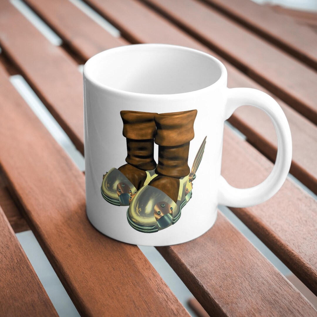 Legend of Zelda Ocarina of Time Hover Boots Video Game 11oz Ceramic Mug ...