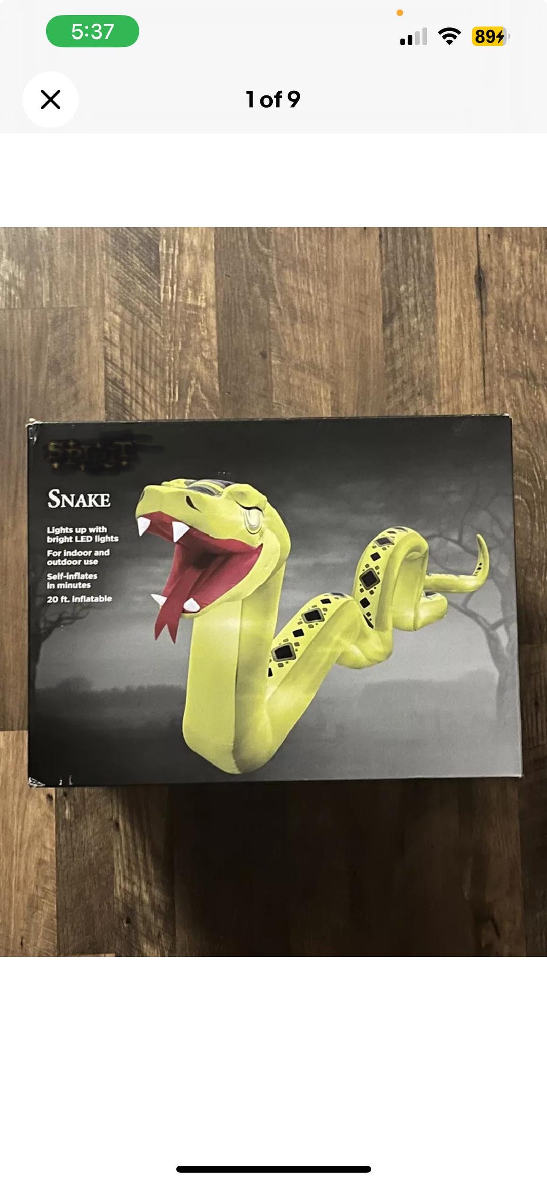 20 Ft. Light-up Snake Inflatable Decoration - Etsy