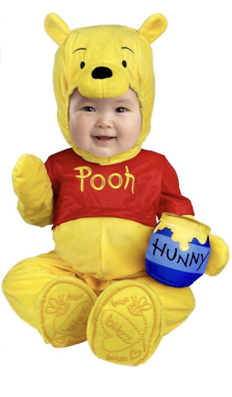 Spirit Halloween Baby Winnie the Pooh Costume 6-12 Months - Etsy