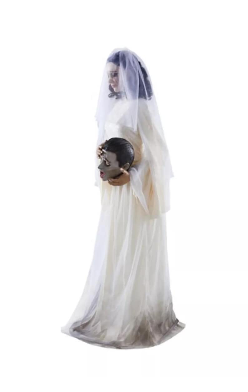 Evelyn Leech Rare Halloween Animatronic Prop Bride Decoration - Etsy