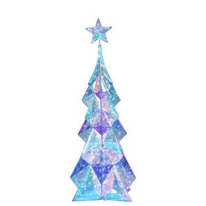 Member's Mark 6' Pre-lit Prismatic Tree INDOOR OUTDOOR CHRISTMAS Decor ...
