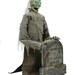 Spirit Halloween 3 Ft Gravestone Ghoul Animatronic Zombie Animated ...
