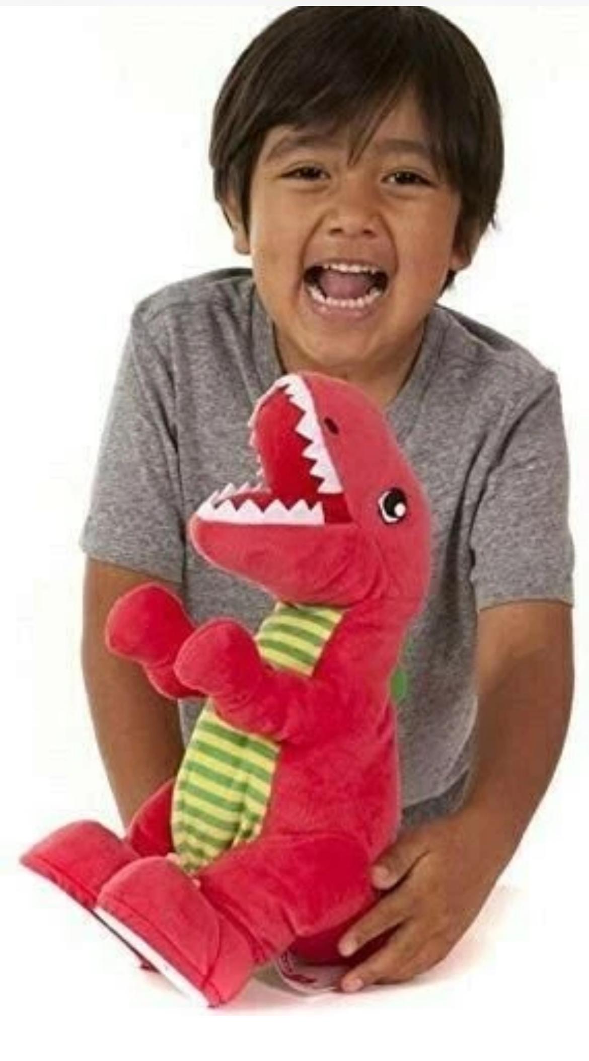 Official Ryan's World Roaring Dinosaur – Red Tyrannosaurus Rex - Etsy