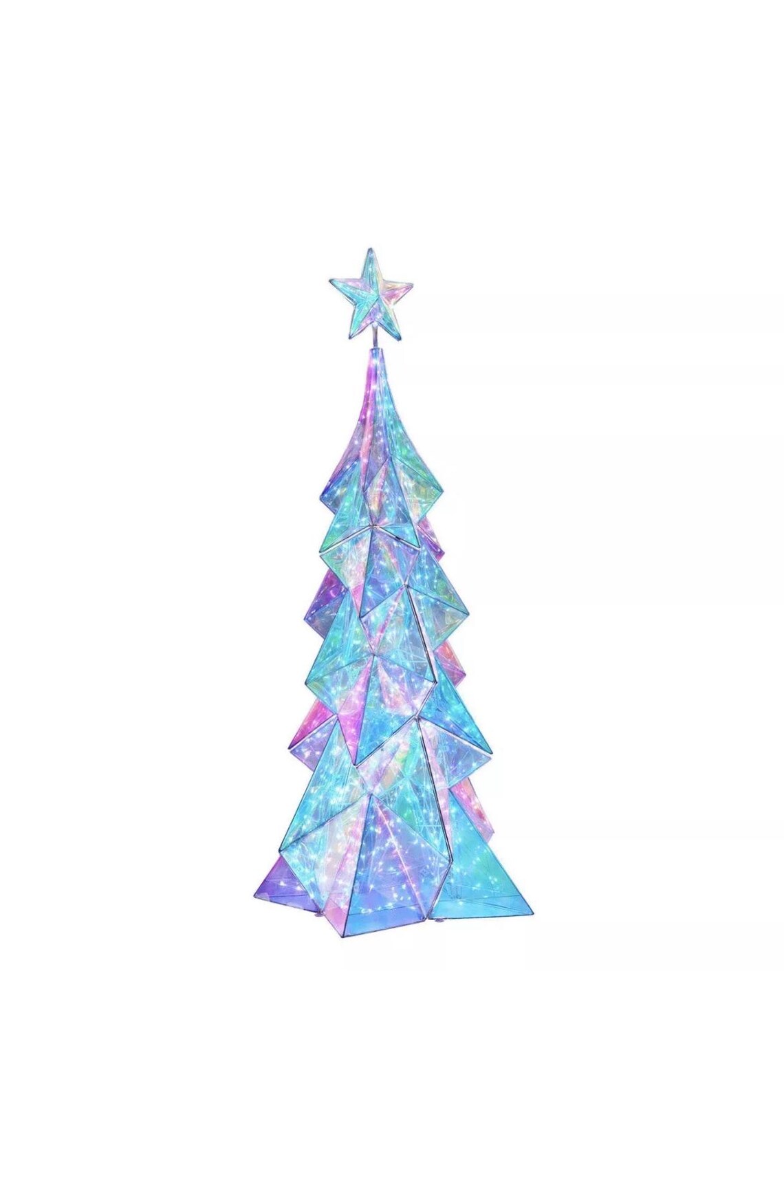 Member's Mark 6' Pre-lit Prismatic Tree INDOOR OUTDOOR CHRISTMAS Decor ...