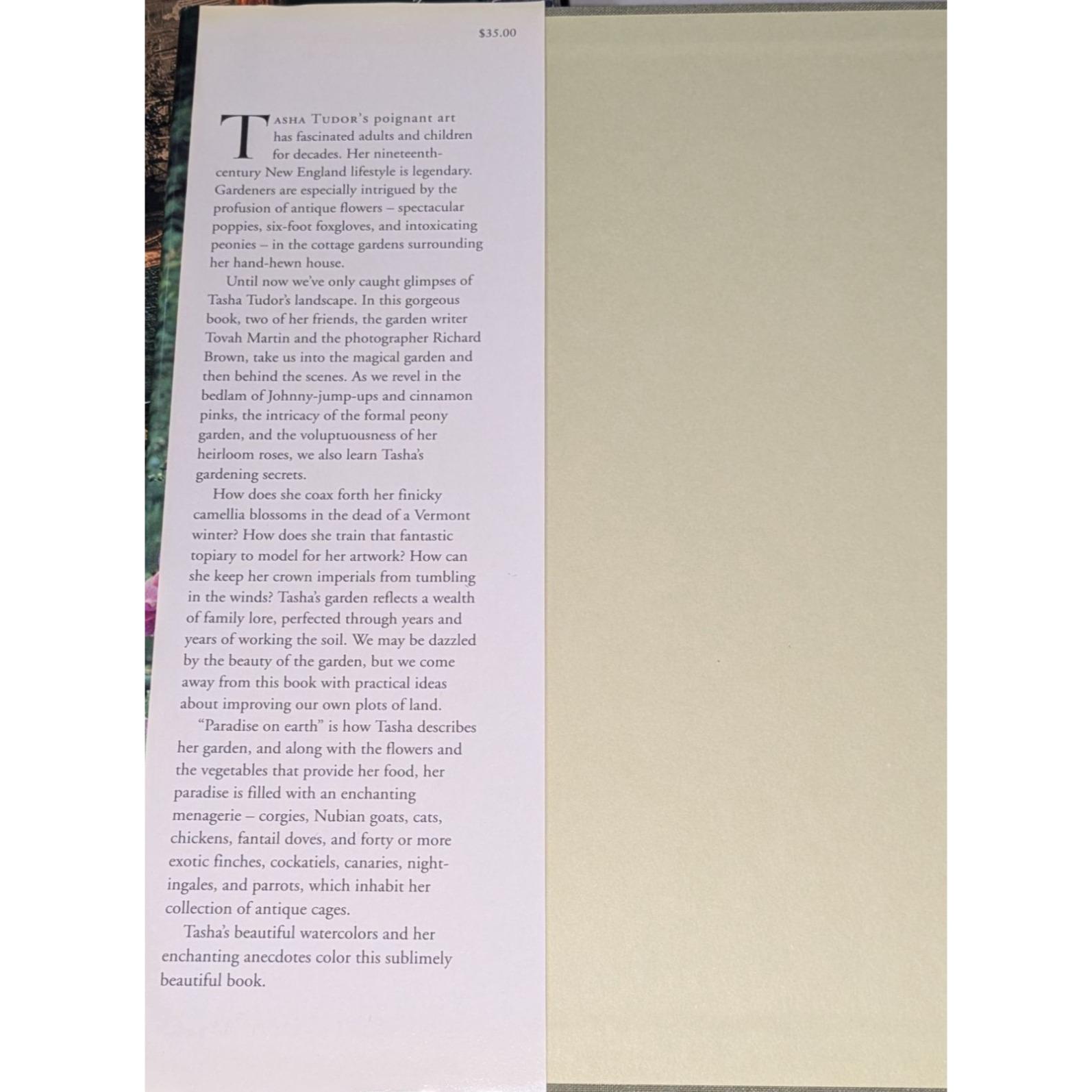 Tasha Tudors Garden Hardcover Book - Etsy