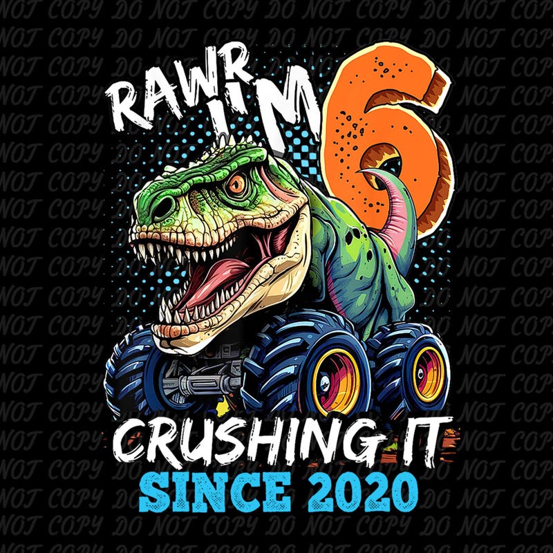 Six a Saurus - Etsy