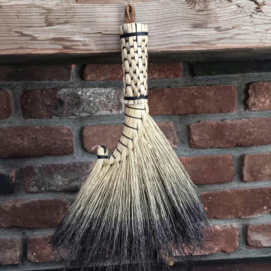 Handmade Broom Witch Broom, Black, Ritual Cleansing, Spiritual, Alter ...