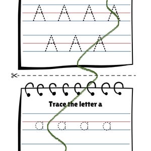 Letter A Book - Etsy