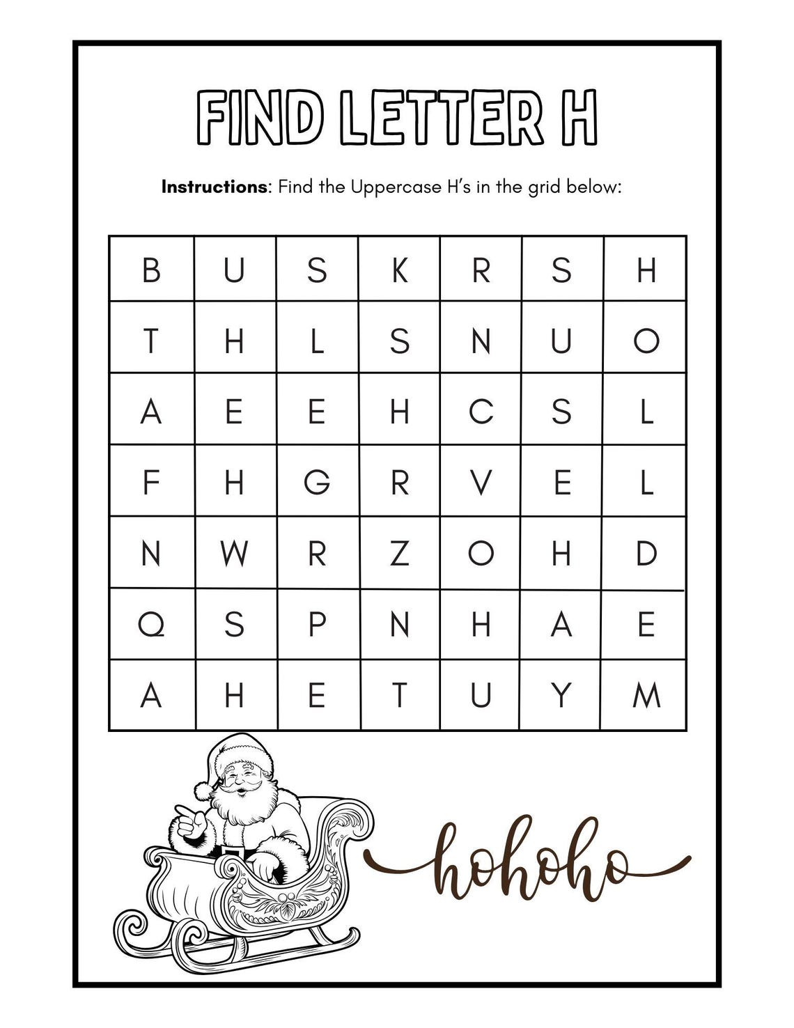 Pre K Christmas Worksheet Bundle - Etsy