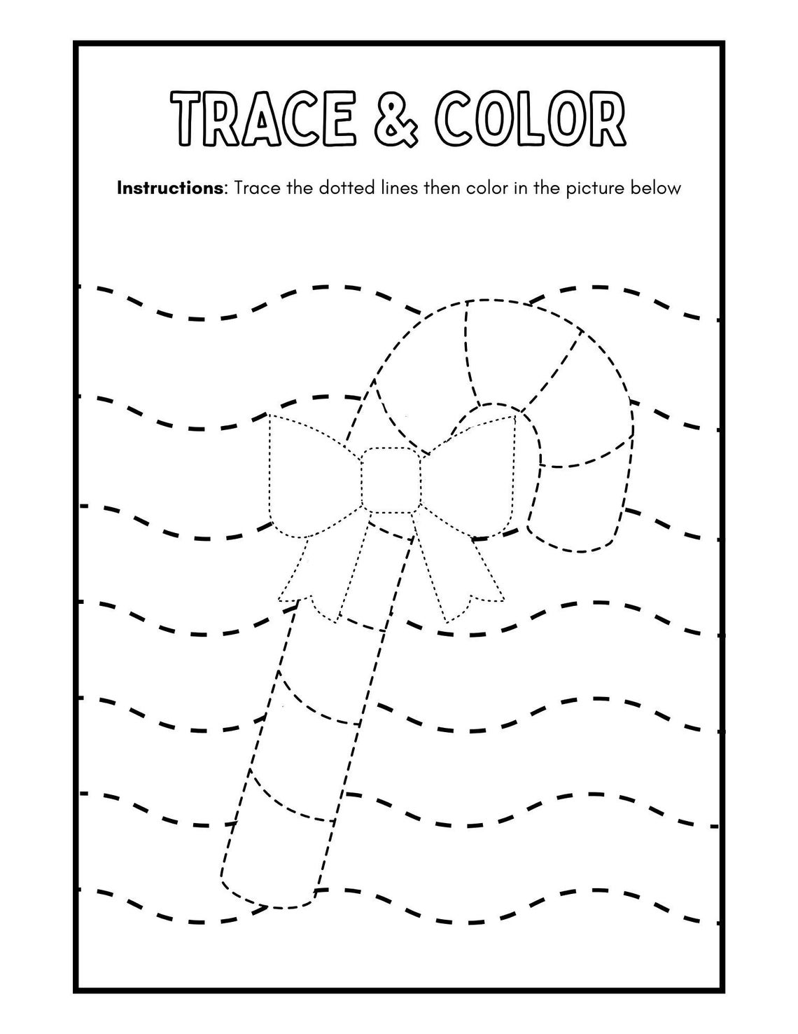 Pre K Christmas Worksheet Bundle - Etsy