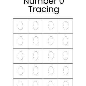 Number Tracing Bundle - Etsy