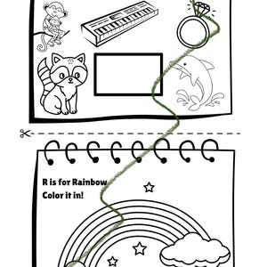 Letter R Book - Etsy