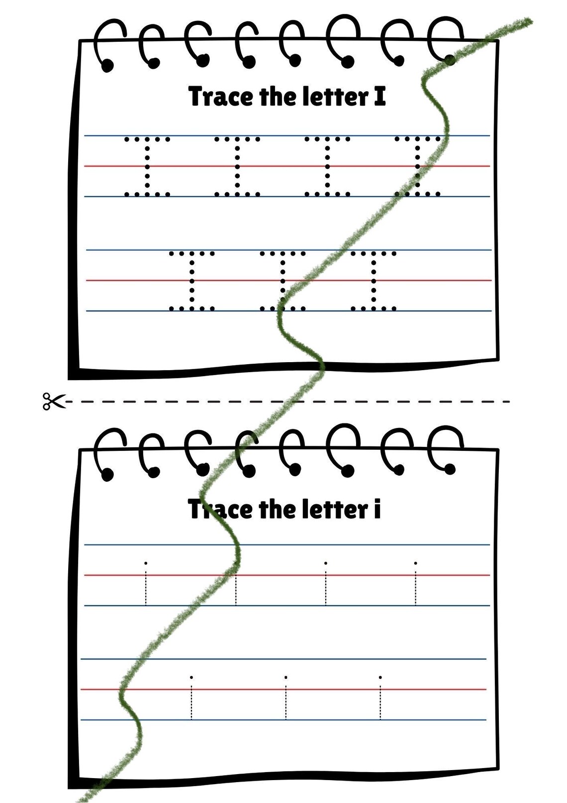 Letter I Book - Etsy