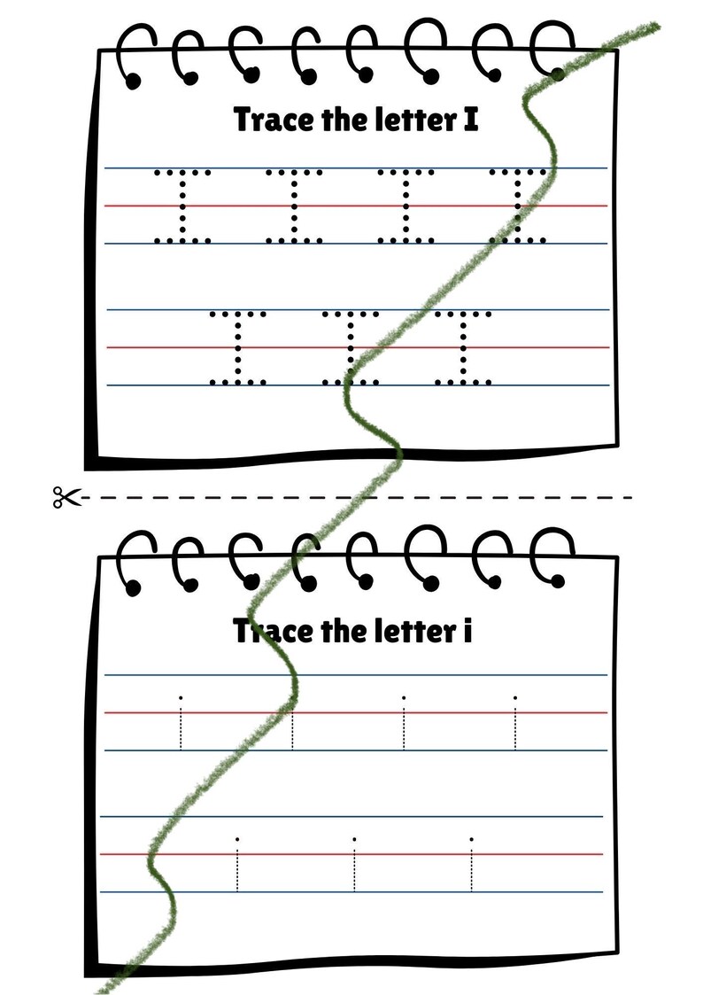 Letter I Book - Etsy