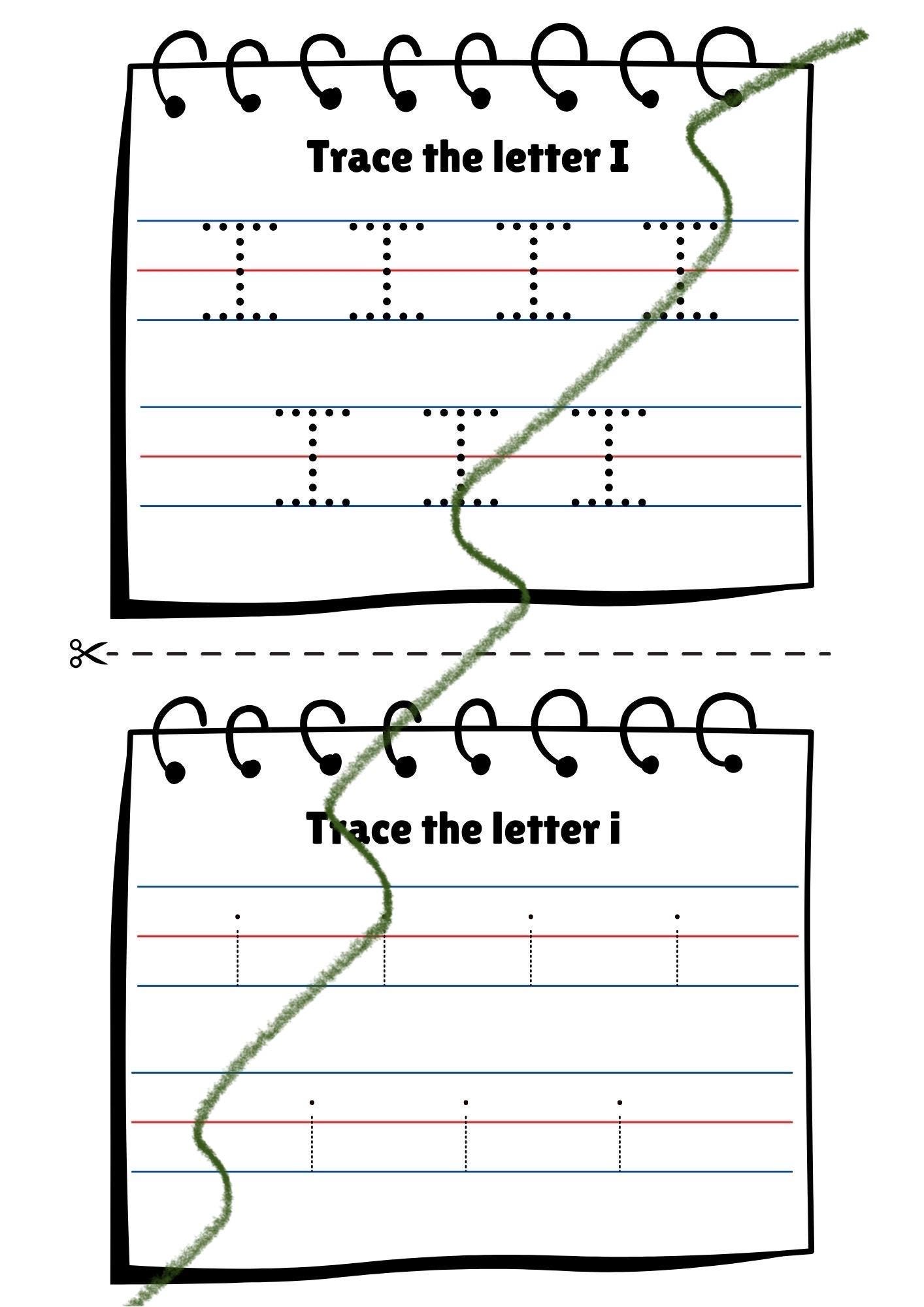 Letter I Book - Etsy