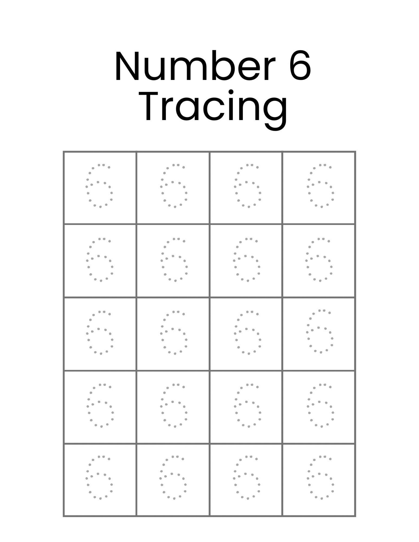 Number Tracing Bundle - Etsy