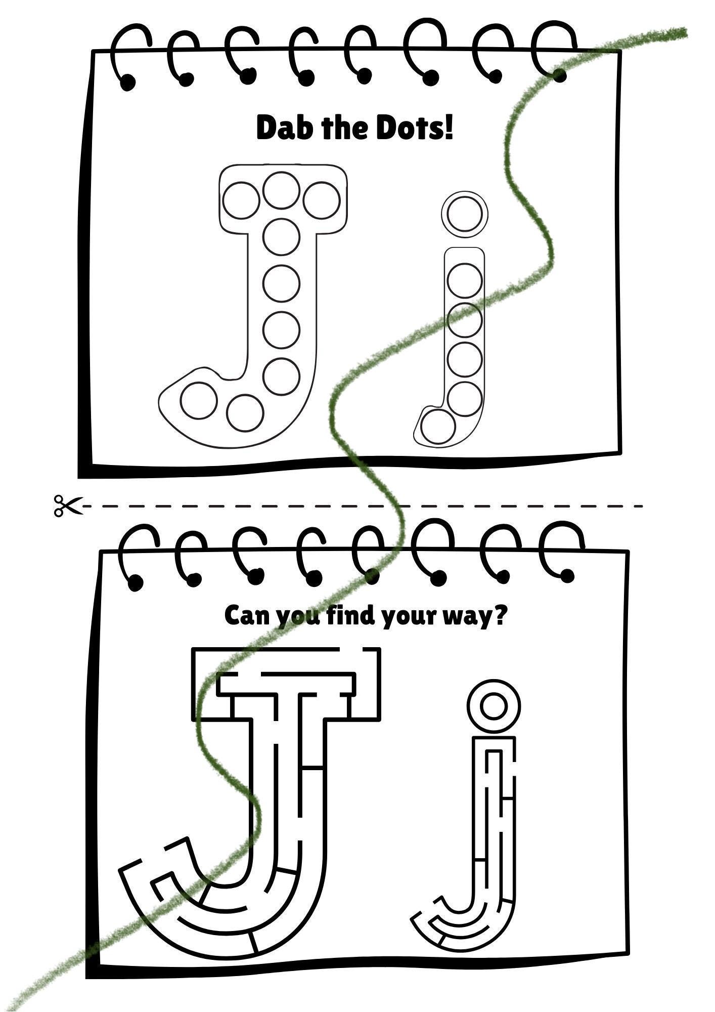 Letter J Book - Etsy