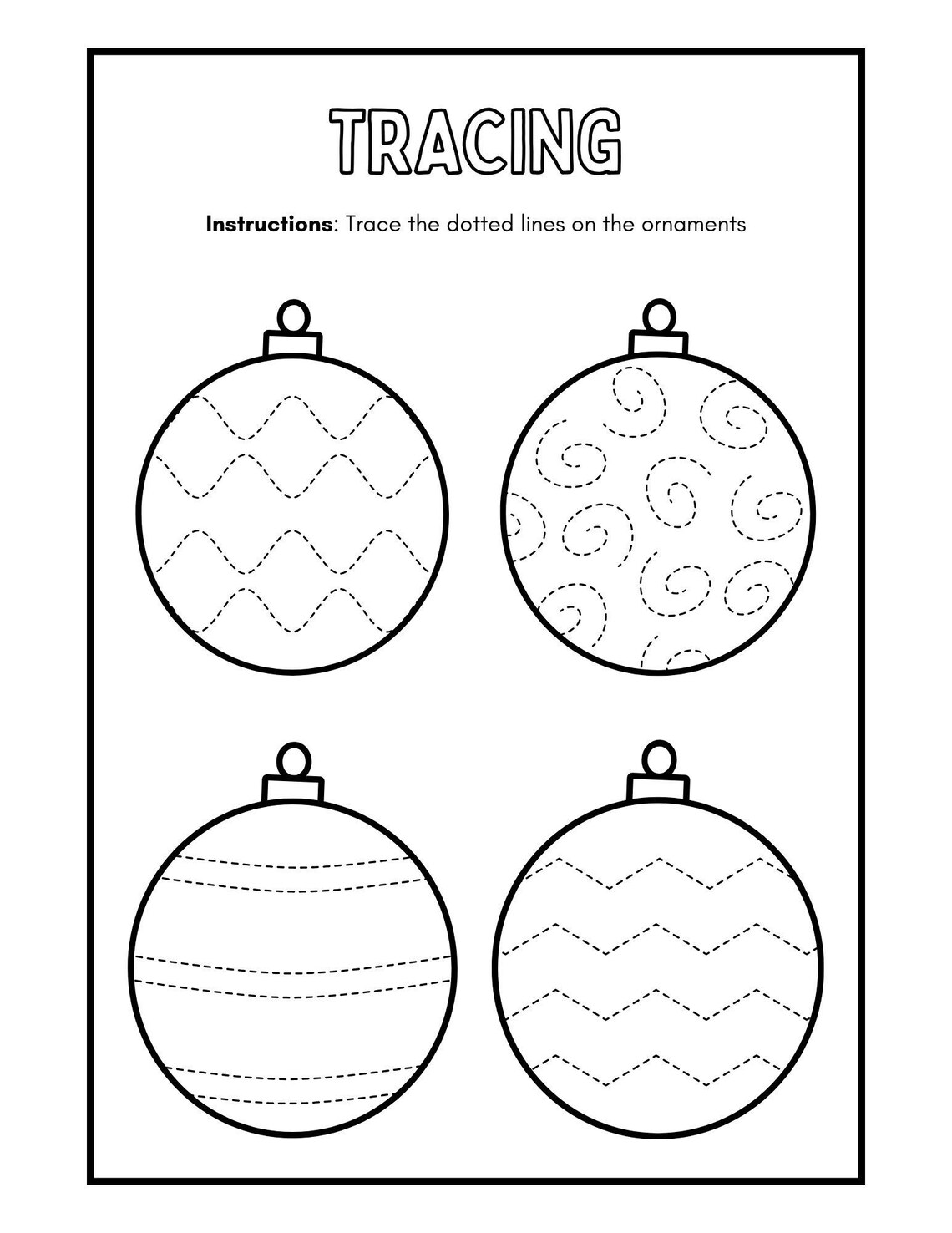 Pre K Christmas Worksheet Bundle - Etsy