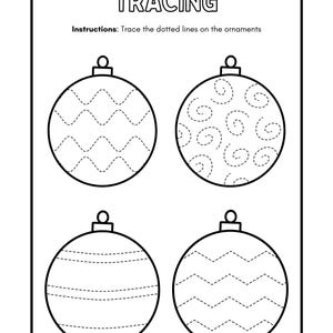 Pre K Christmas Worksheet Bundle - Etsy