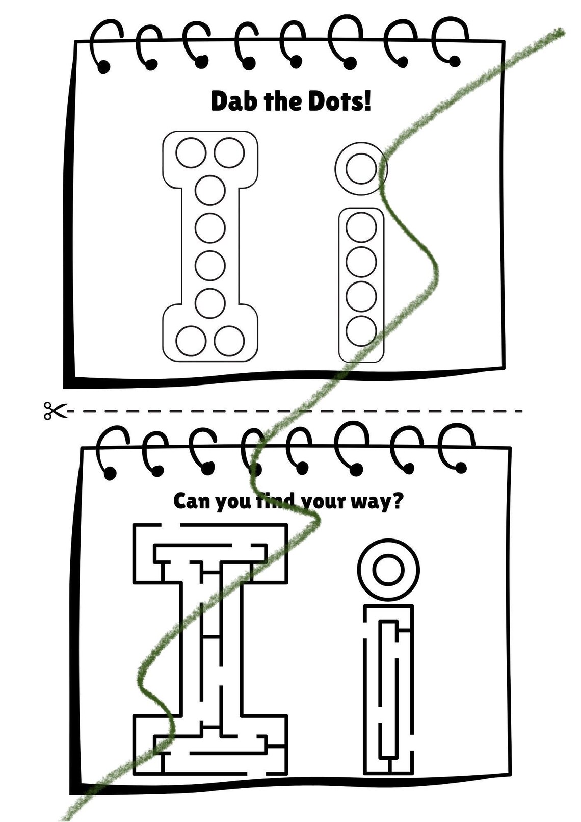 Letter I Book - Etsy