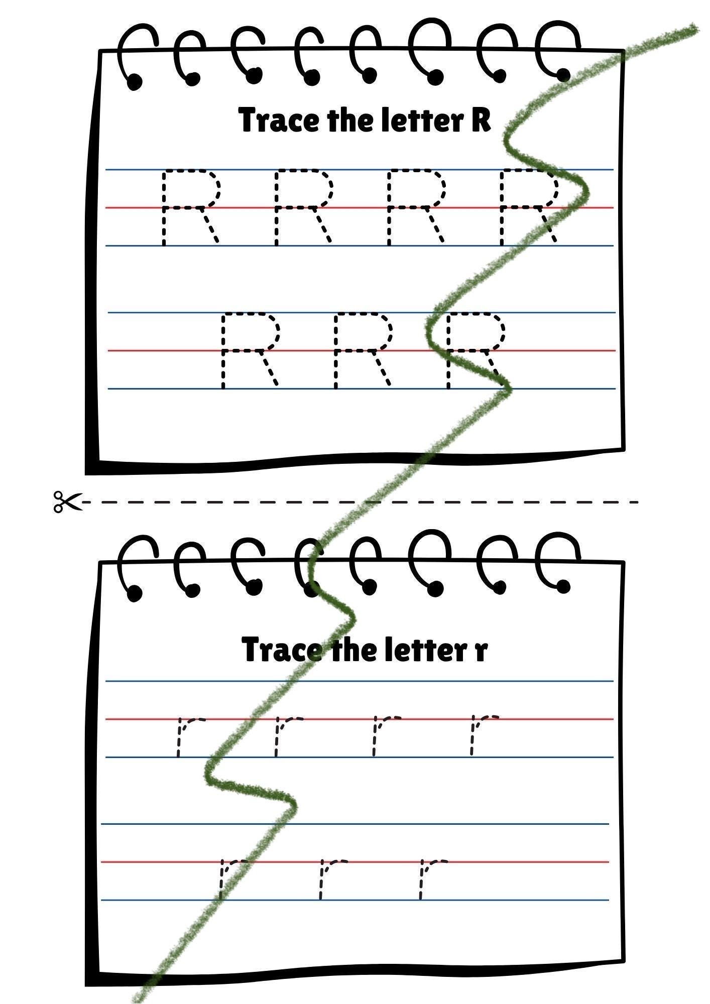 Letter R Book - Etsy