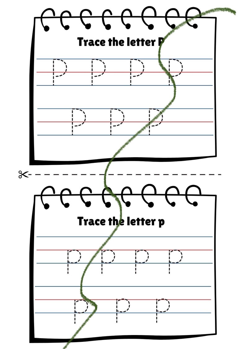 Letter P Book - Etsy