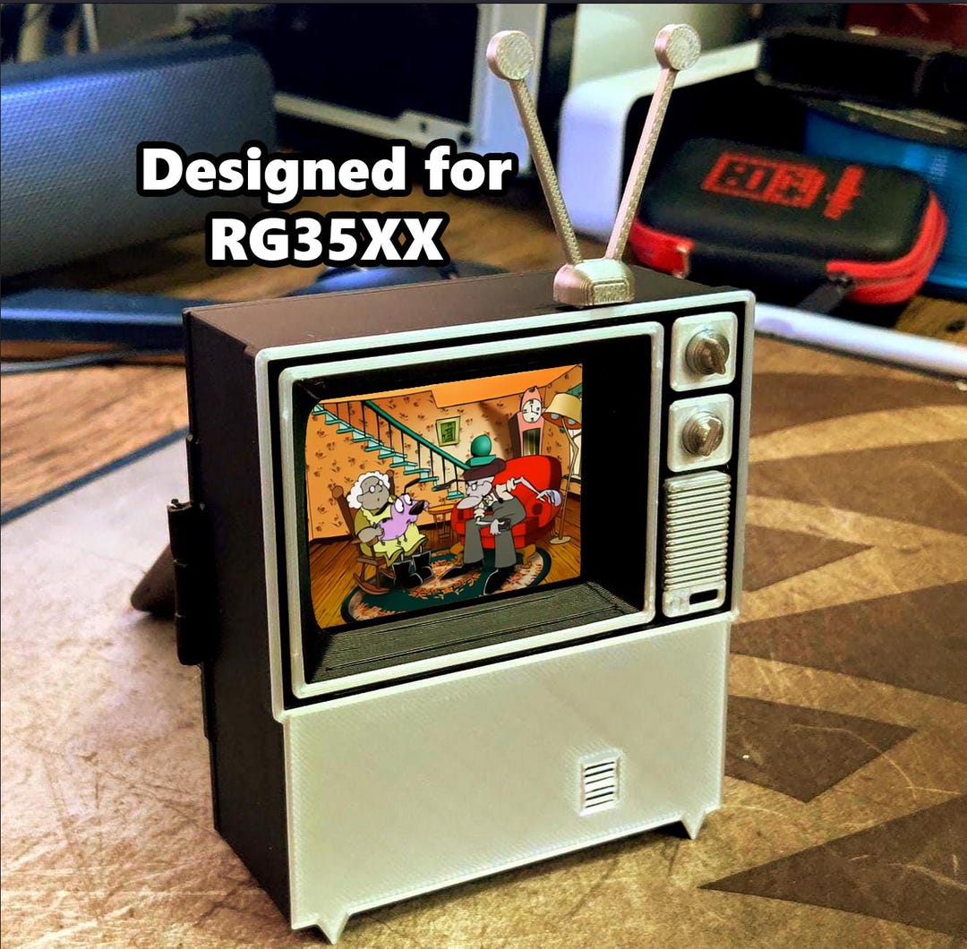 Retro TV Box Enclosure for RG35XX - Etsy