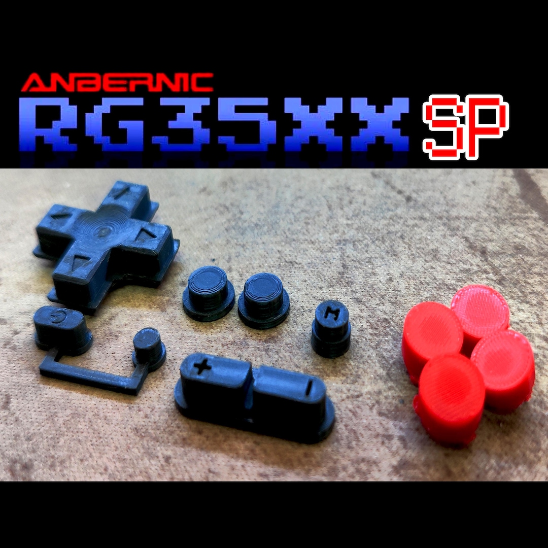RG35XX SP NES Button Set (no Tape Required) - Etsy