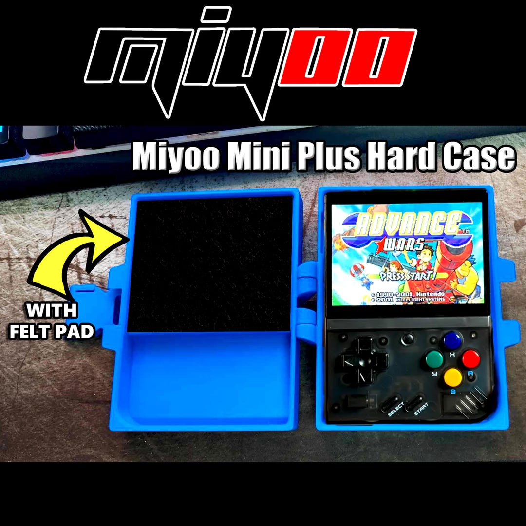 Miyoo Mini Plus Case With Felt Pad - Etsy