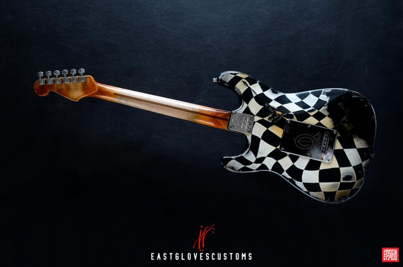 1994 Fender 40th Anniversary the Distorted Checkered American ...