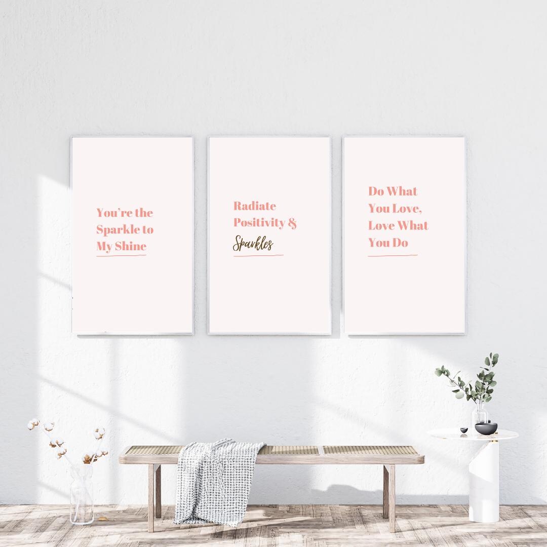 Motivational Quotes Digital Prints – Inspiring Quotes for Home, Office ...