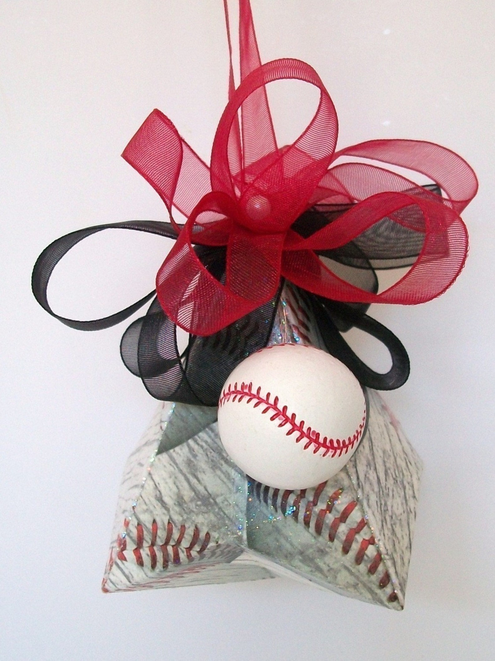 Christmas Ornament German Bell PDF Pattern Scrapbooking Papers Origami ...