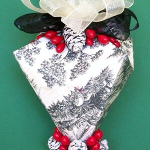 Christmas Ornament German Bell PDF Pattern Scrapbooking Papers Origami ...
