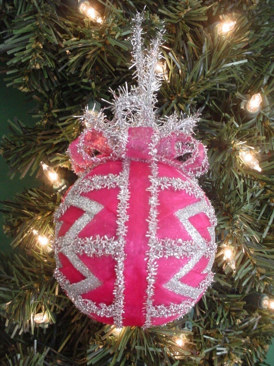 Quilted Christmas Ornament Pattern PDF Tutorial Holiday Ornament ...