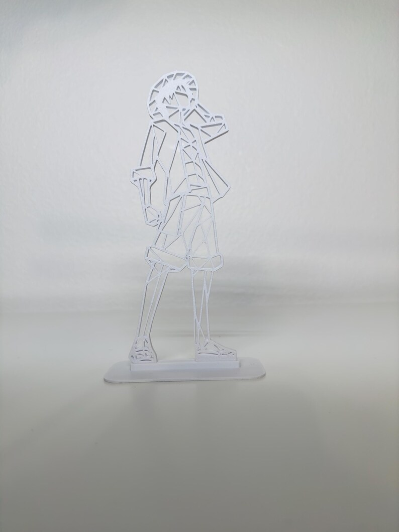 One Piece Luffy Stand Desk Decoration - Anime Theme Lightweight Desk ...