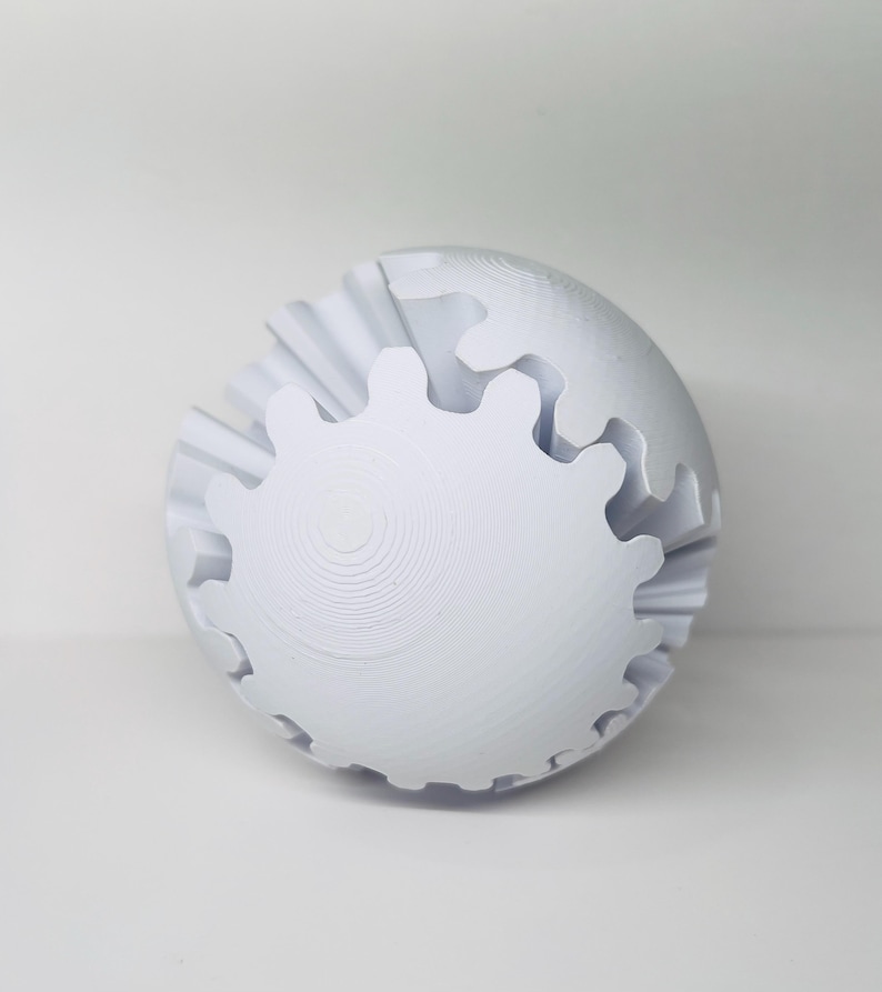 3D Printed Gear Ball Sphere Transformer - Etsy