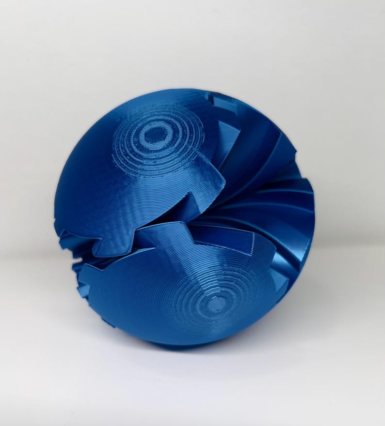 3D Printed Gear Ball Sphere Transformer - Etsy