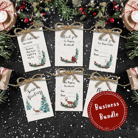 Printable Christmas Price Tags