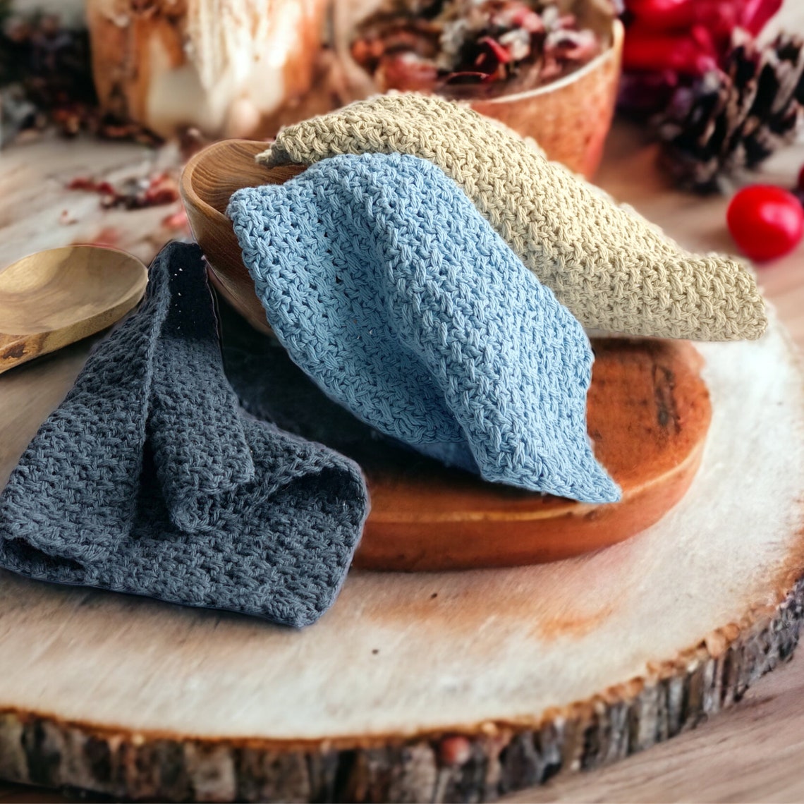Crochet Dishcloth Pattern With Video Tutorial - Brighton Dishcloth Add ...