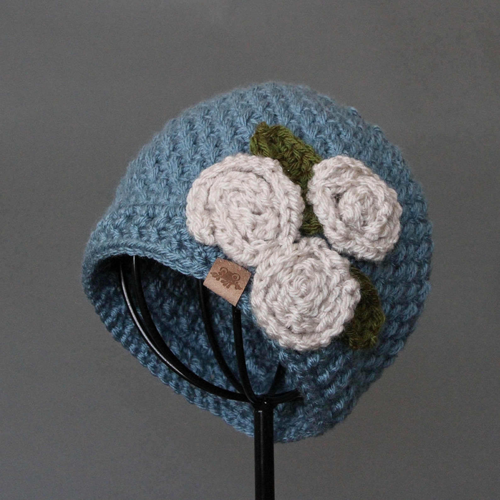 Crochet Pattern - Crochet Beanie Pattern - Brighton Beanie Hat With ...