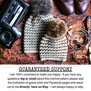 Crochet Hat Pattern Montgomery Crochet Slouchy Hat Pattern, Crochet ...