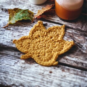 Crochet Leaf Pattern Download - Crochet Maple Leaf Pattern Includes ...