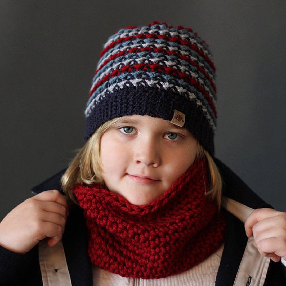 CROCHET HAT PATTERN Brookside Beanie Pattern Crochet Beanie Pattern ...