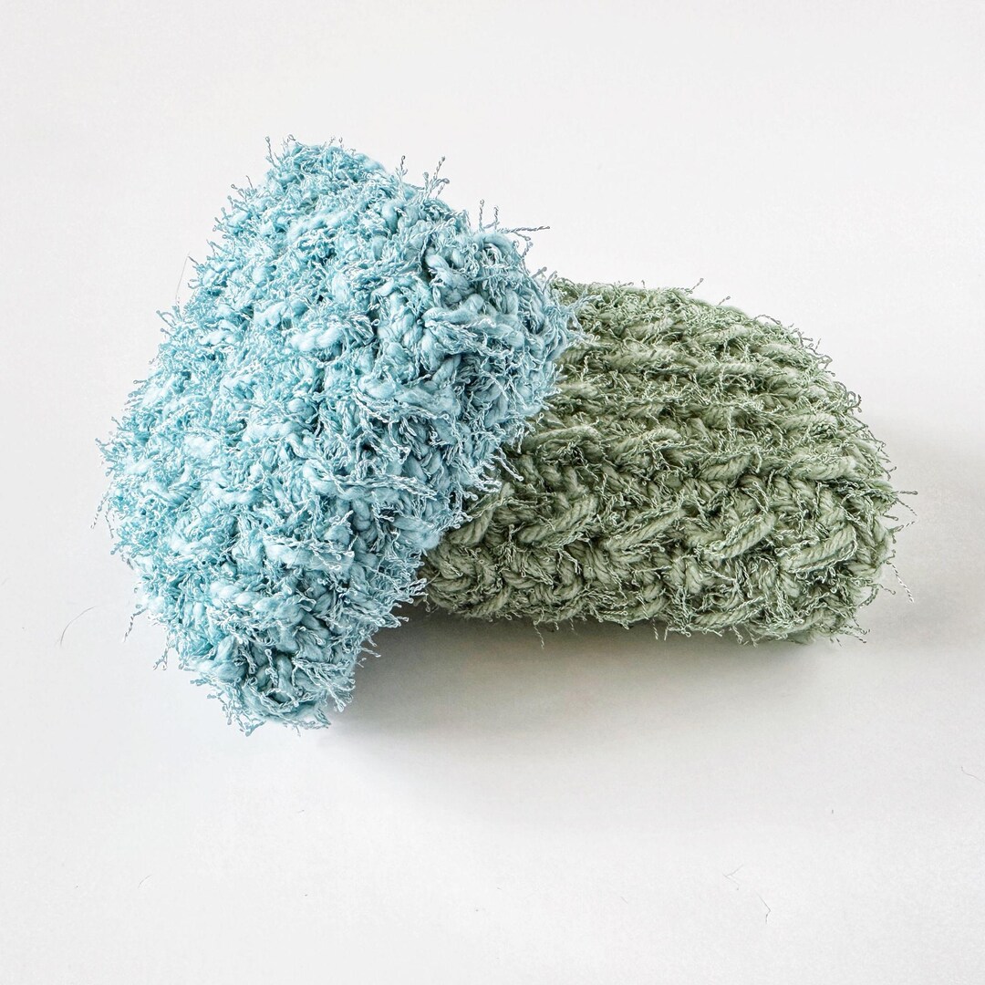 Crochet Dishcloth Pattern With Video Tutorial - Squishy, Scrubby ...