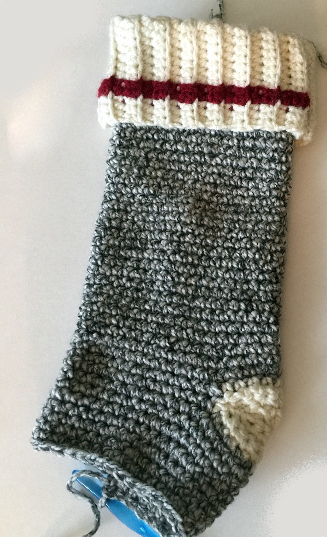 Crochet Christmas Stocking Pattern Polar Ridge Christmas | Etsy