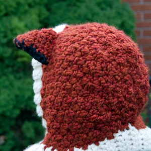 Crochet Hood Pattern Fox Hood and Cowl Crochet Hood Pattern Includes ...